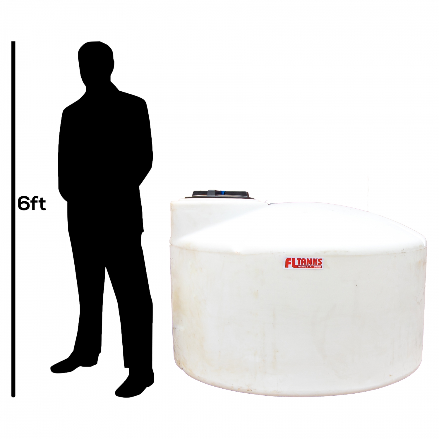 550 GALLON VERTICAL TANK – FL Tanks