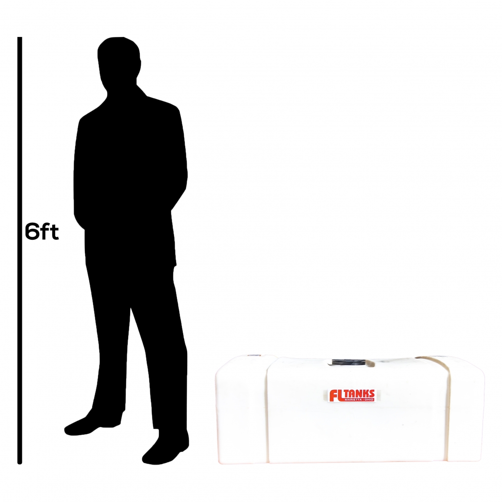 110 GALLON LOW PROFILE FLAT BOTTOM UTILITY TANK – FL Tanks