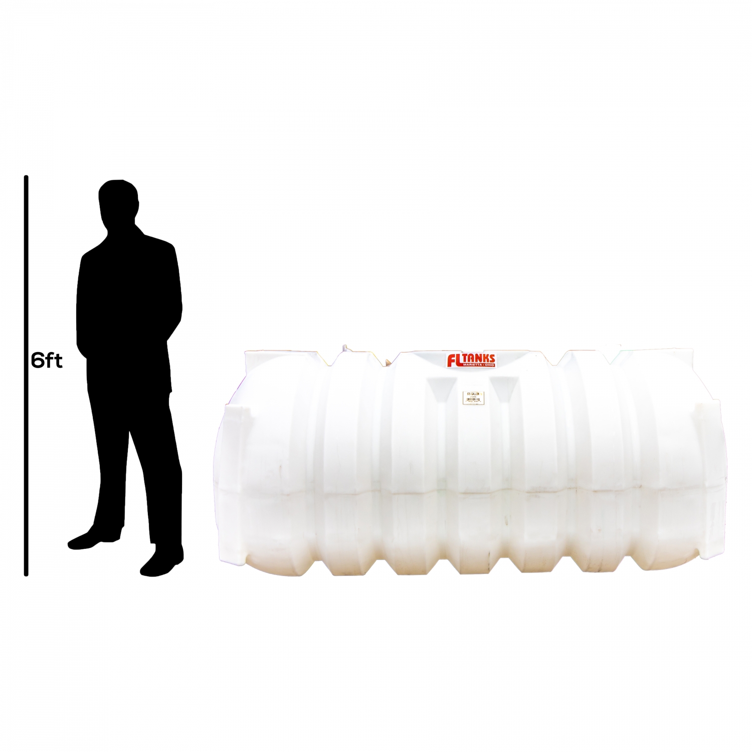 575 GALLON LOW PROFILE CISTERN TANK – FL Tanks